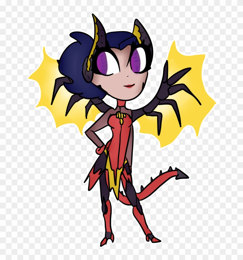 [kawai Overwatch] Mercy Devil By Nina234557 - Cartoon - Free ...